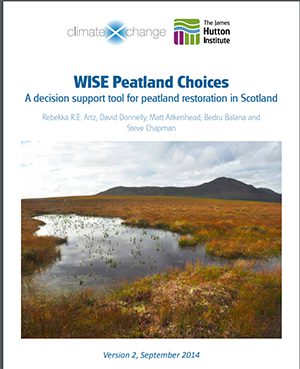 The WISE peatland tool | ClimateXChange