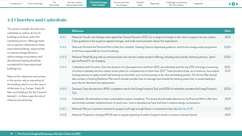 Climate change route maps and score cards: An assessment of best ...